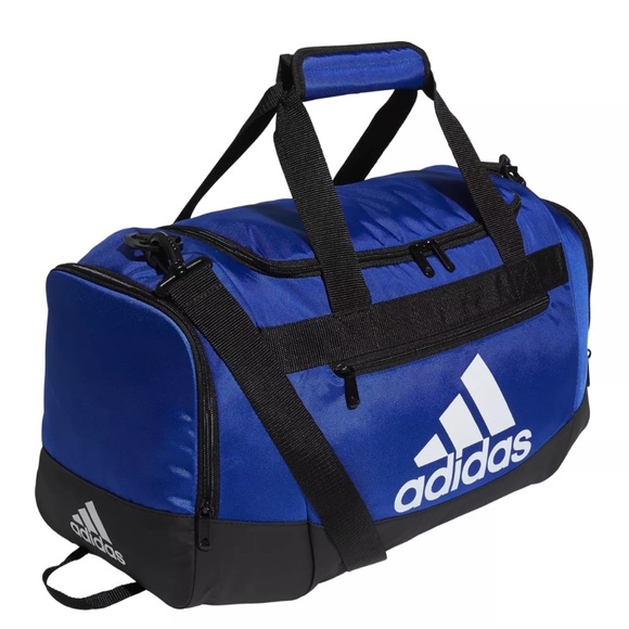 adidas | Bags | Adidas Blue Bag Defender Iii Small Duffel Brand New In ...